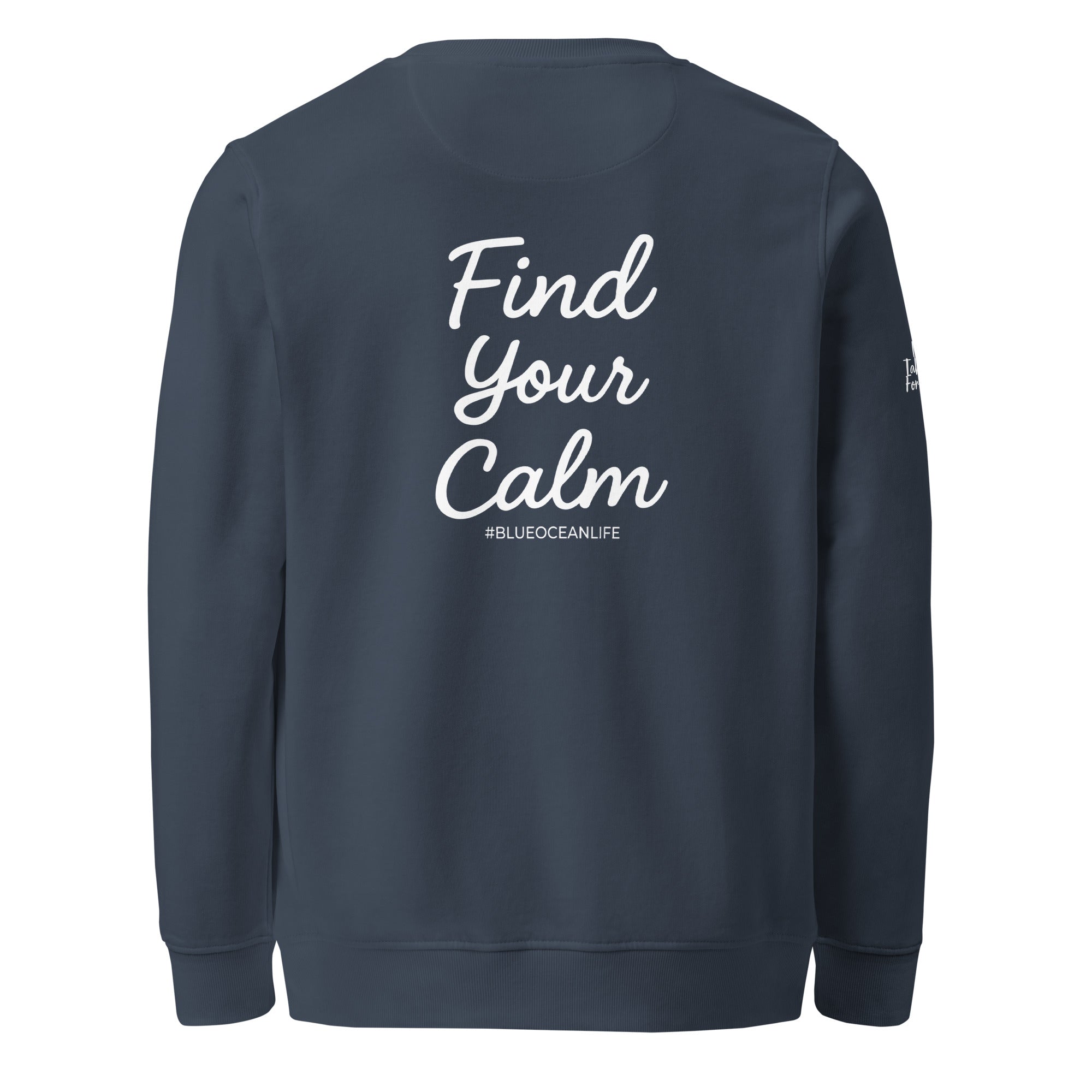 Find Your Calm Organic Crew – Blue Ocean Life™️ by Blue Ocean Brand™️